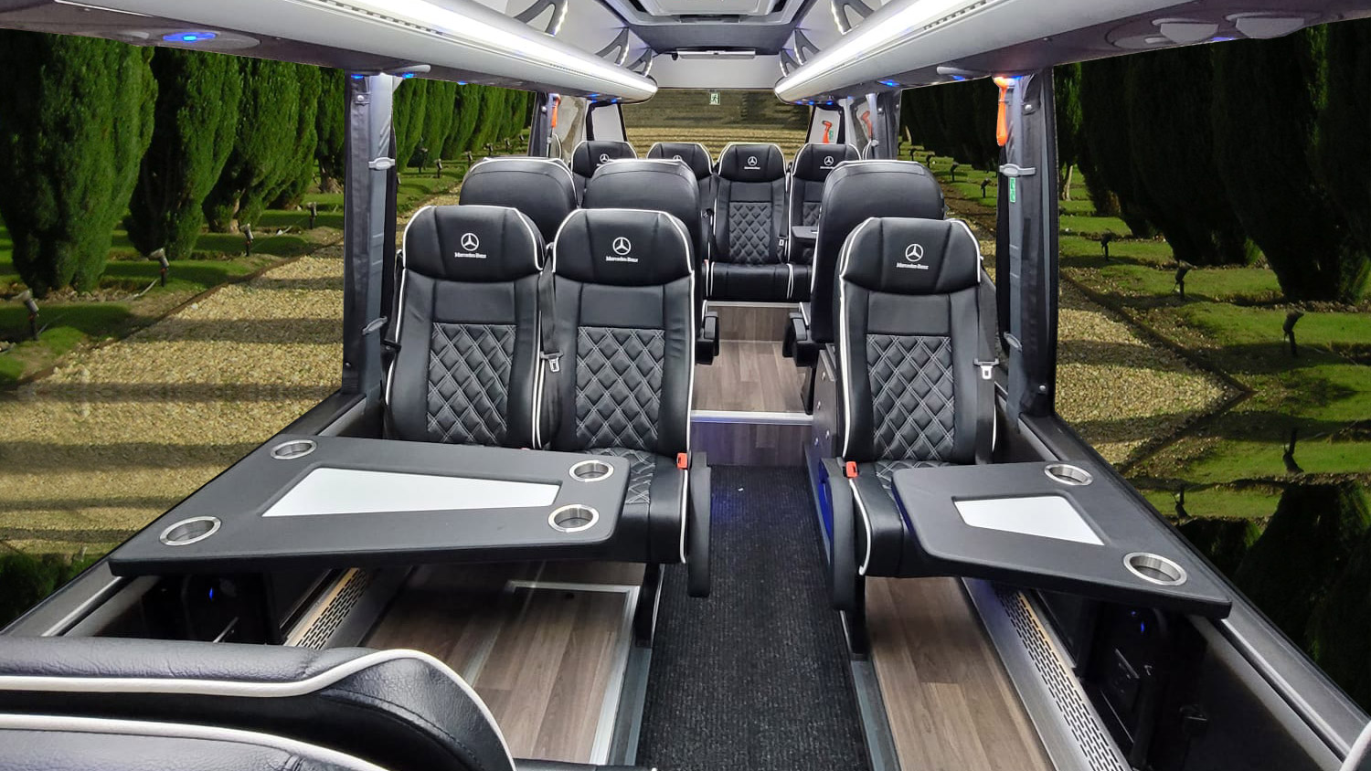 Luxury chauffeur-driven Minibuses & Coaches - iChauffeur