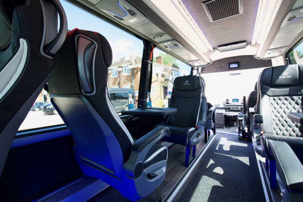 Luxury chauffeur-driven Minibuses & Coaches - iChauffeur